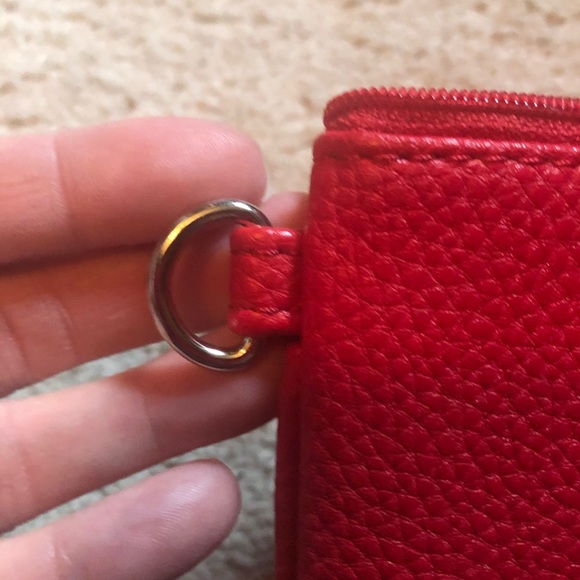 thirty-one | Bags | Thirty One Red Rubie Mini With Black Initial K ...